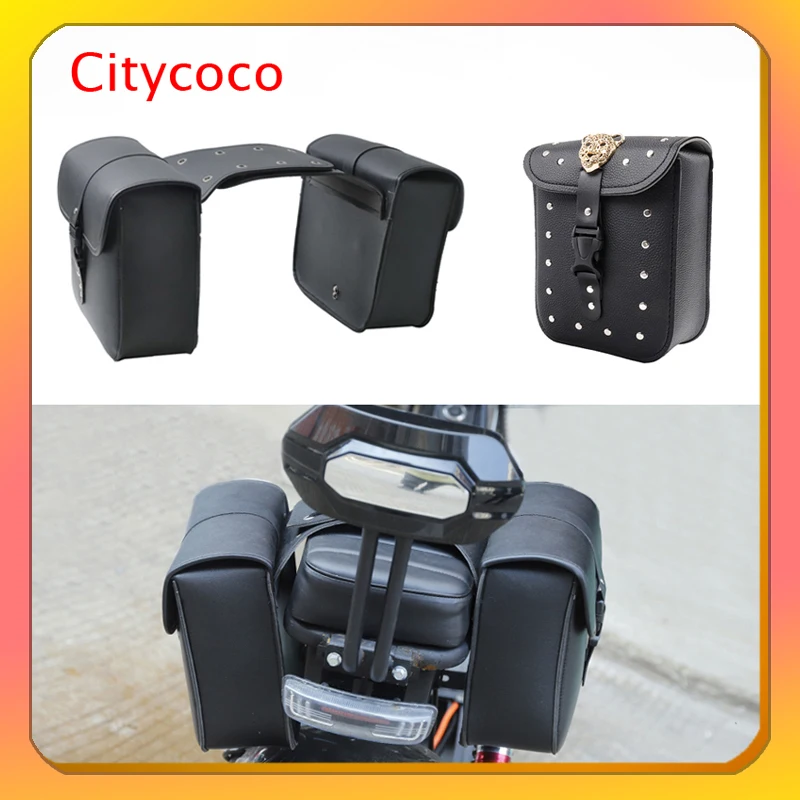 Storage Bag For Citycoco Electric Scooter Seat Left and Right Tools ...
