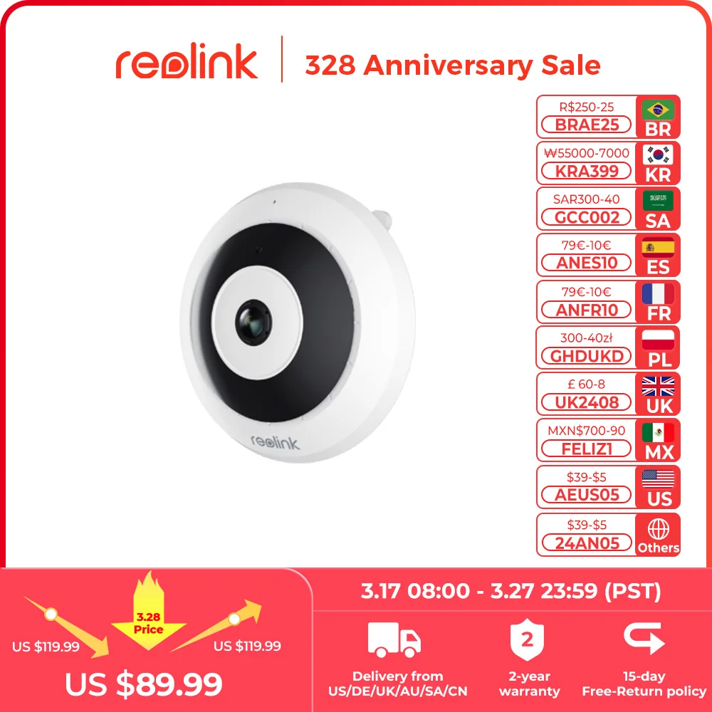 Reolink-6MP-Fisheye-Security-Camera-2-4-5GHz-WiFi-Camera-2-Way-Audio ...