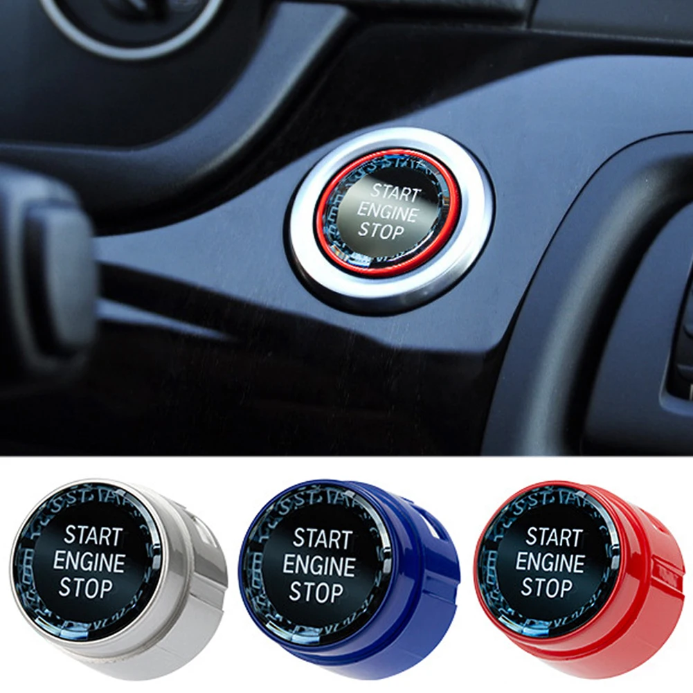Car Styling Engine Start Stop Switch Button Sticker For Bmw 1 2 3 4 5 6 ...