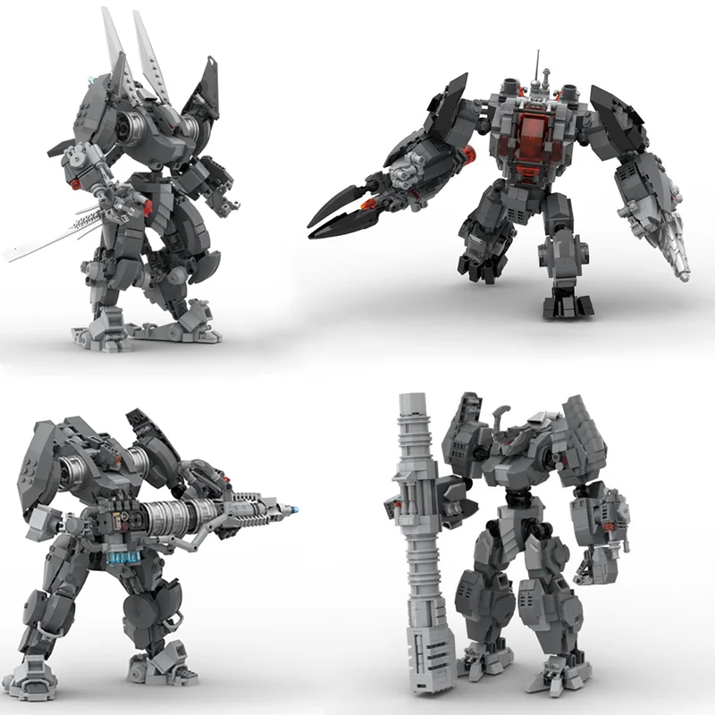 MOC-movie-action-figure-matrix-robot-model-building-block-set-high-tech ...