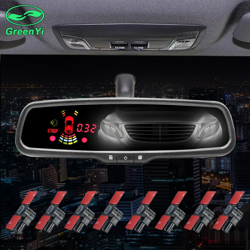 2022-New-Auto-Dimming-Car-Interior-Rearview-Mirror-Monitor-Front-Rear-8 ...