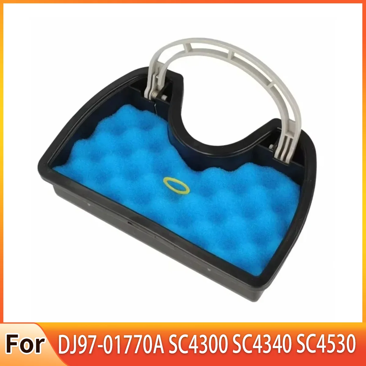 Foam Filter and Filter Case Compatible with Samsung DJ97-01770A SC4300 ...