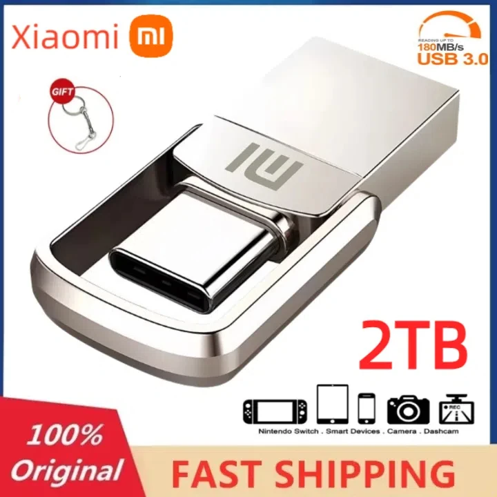 Xiaomi-Tipo-Original-C-Flash-Drive-USB-Memory-Stick-imperme-vel-Disco ...