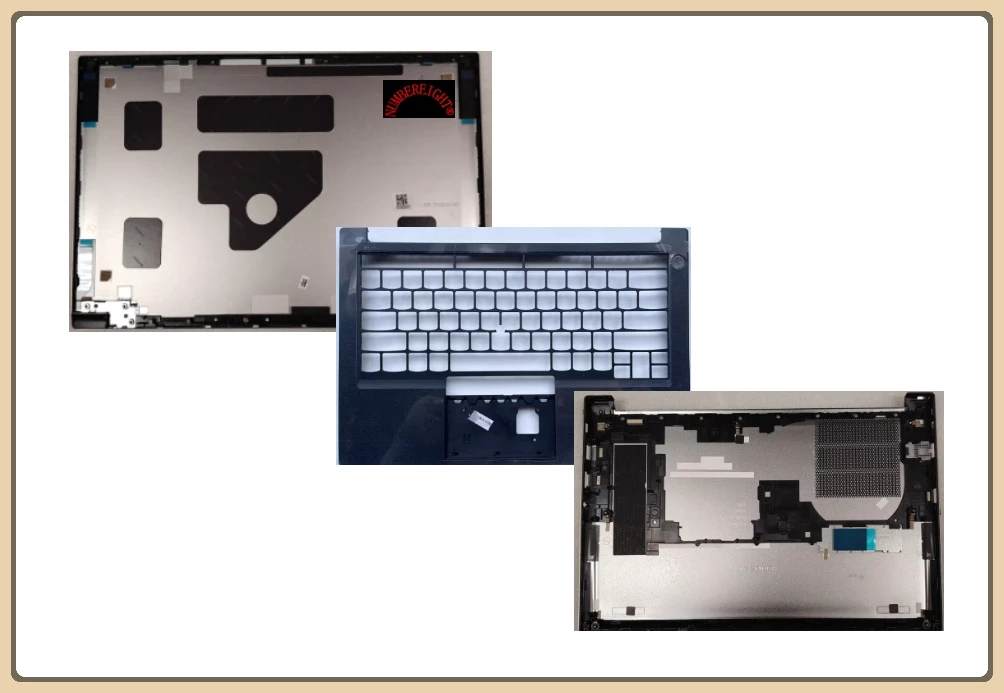 New Cover For Lenovo Thinkpad E14 Gen4 Top LCD Screen Black Silver Back ...