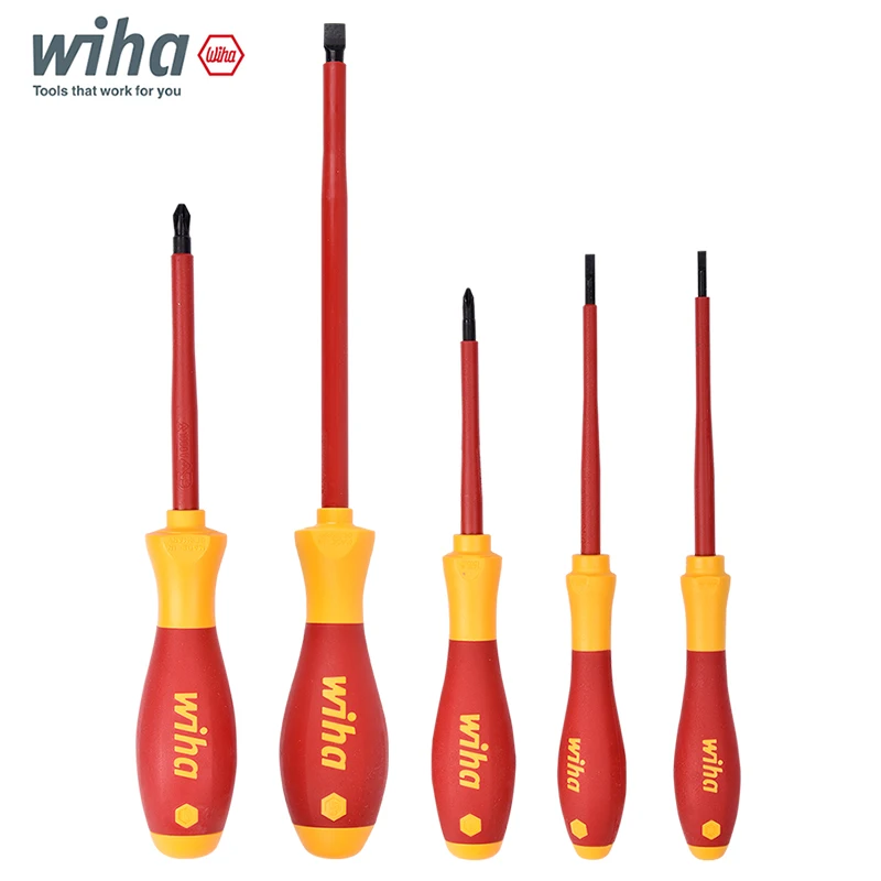 Wiha Insulated Screwdriver Set - Electrical Tools for Professional ...