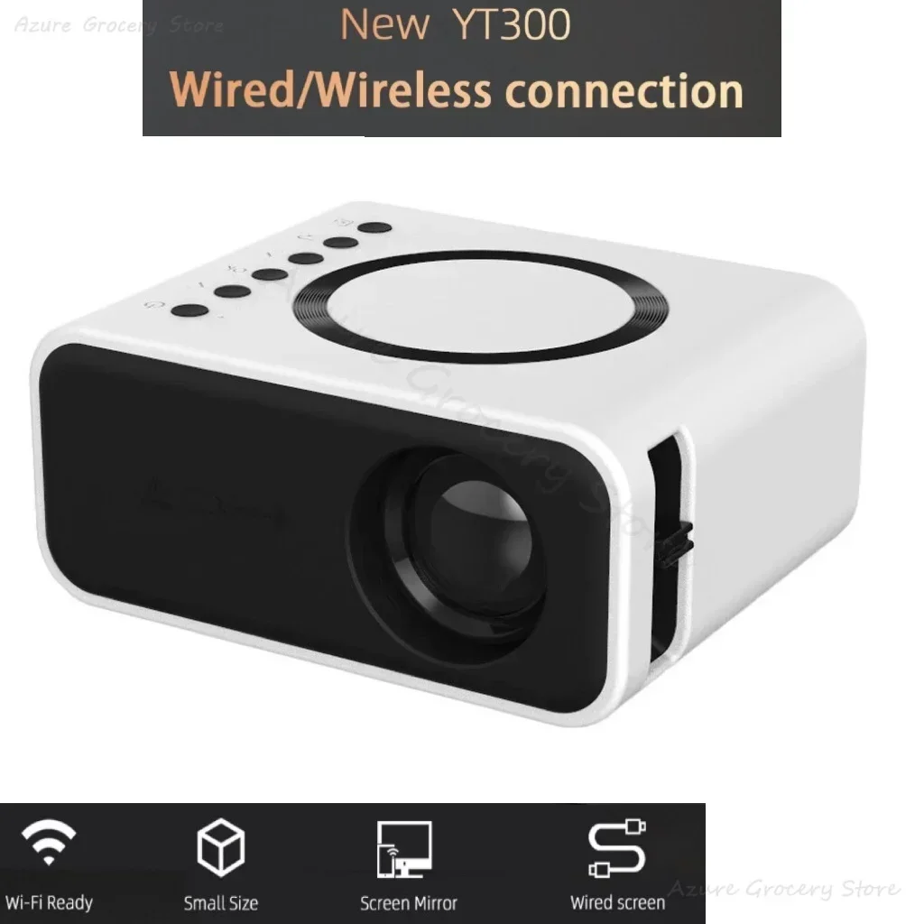MINI-Projector-Smart-TV-WIFI-Portable-Home-Theater-Cinema-Sync-Android ...