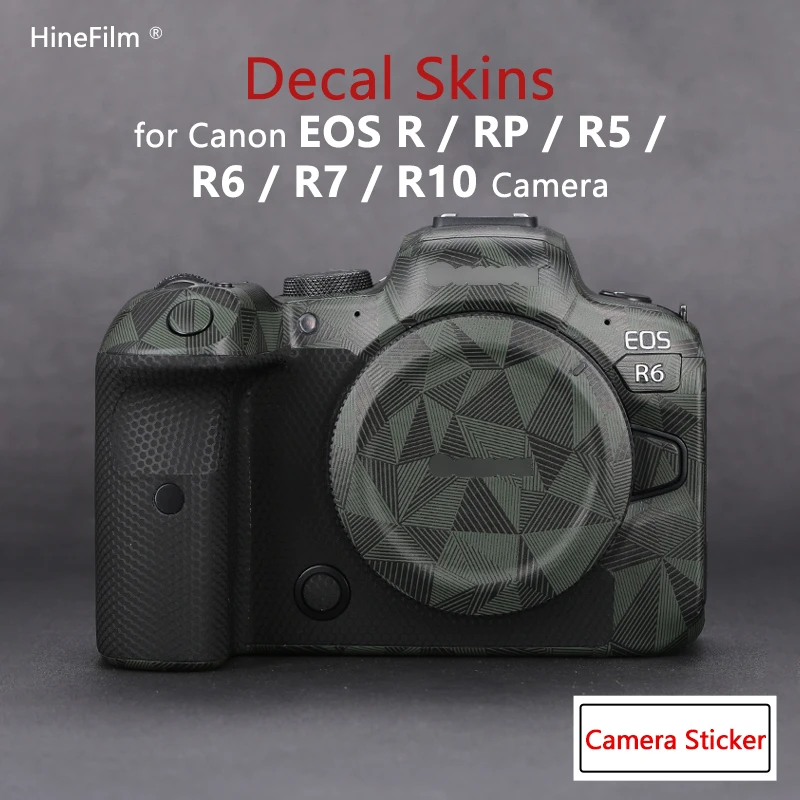 R6 R5 RP R7 R10 Camera Decal Skin for Canon EOS R R6 R5 Camera Skin ...