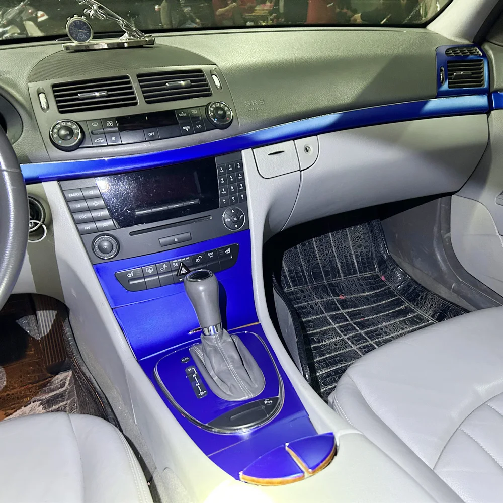 Car-Styling 5D Carbon Fiber Car Interior Center Console Color Change ...