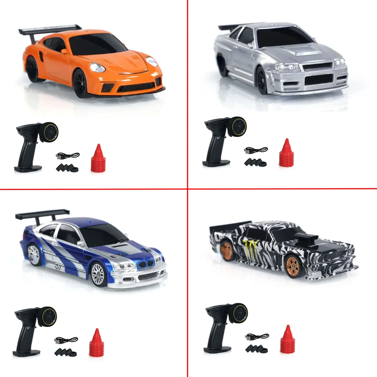 2-4G-RC-Drift-Car-1-43-4WD-Remote-Control-Car-High-Speed-Four-Wheel ...