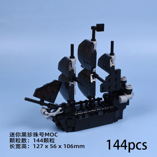 Silent Mary Pirate Ship Of The Caribbean Movie Model