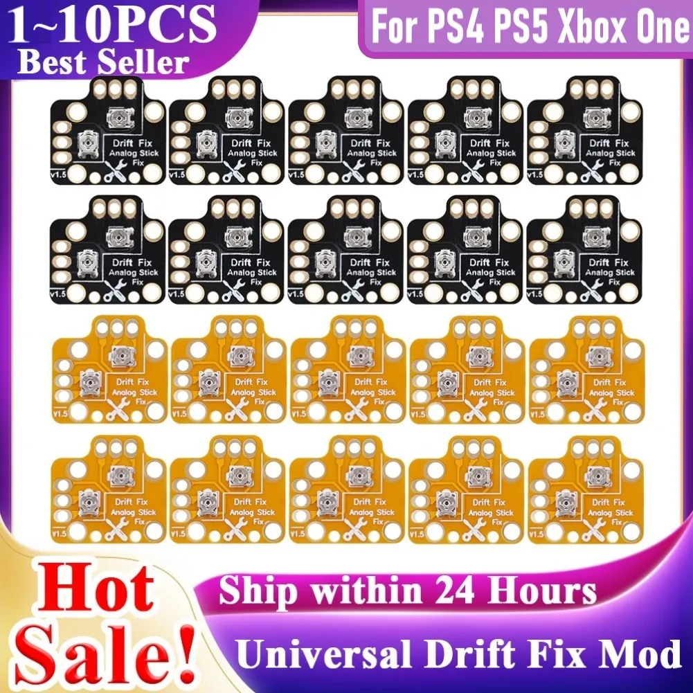 Universal gamepad joystick drift repair board 1/2/4/10pcs controlador ...