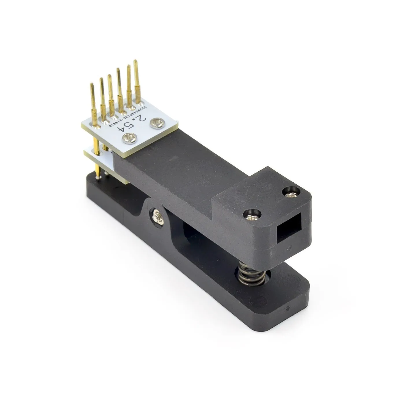 China Low Price 2.54mm spacing Test stand PCB clip Clamp Fixture ...