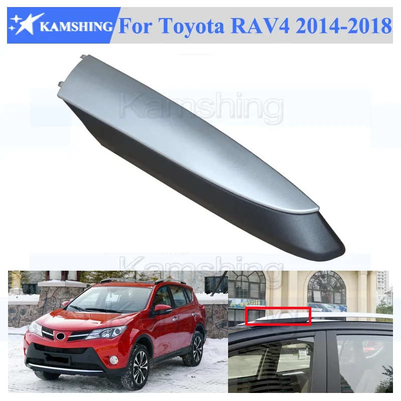Kamshing Roof Luggage rack guard cover Cap Lid Shell For Toyota RAV4 ...