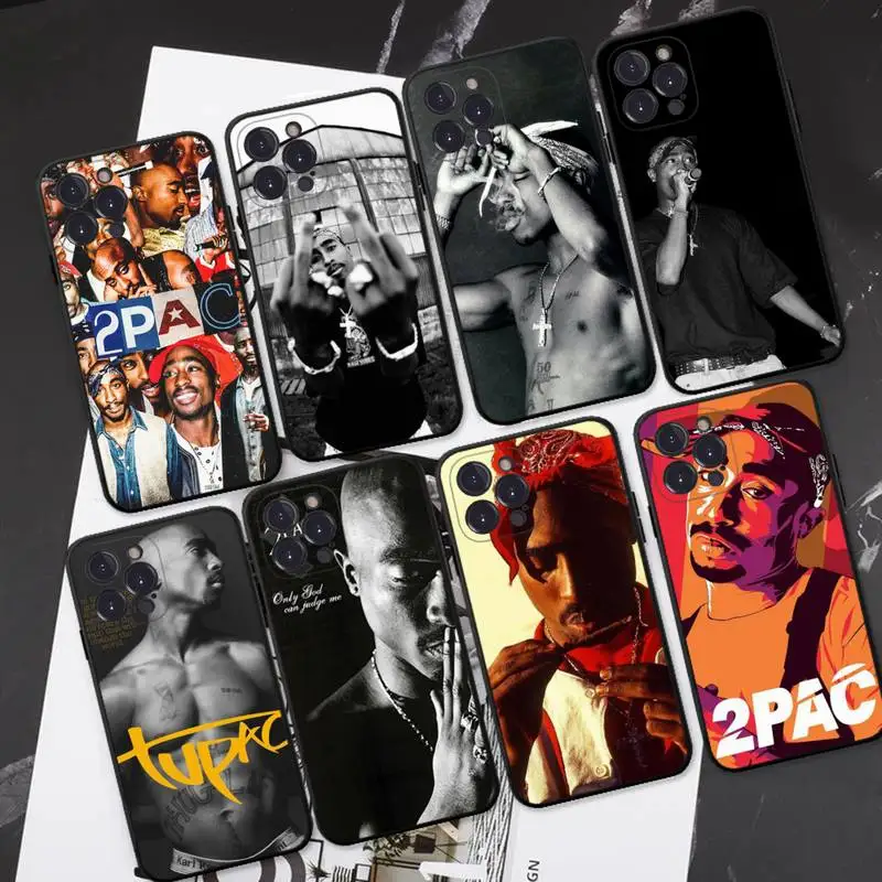Rapper-2pac-singer-Tupac-Phone-Case-For-iPhone-14-11-12-13-Mini-Pro-XS ...