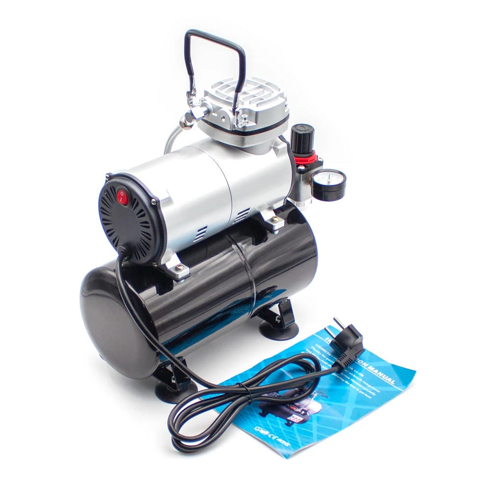 AS 186 Air Compressor Adjustable Household Mini Small Oil Free Air ...