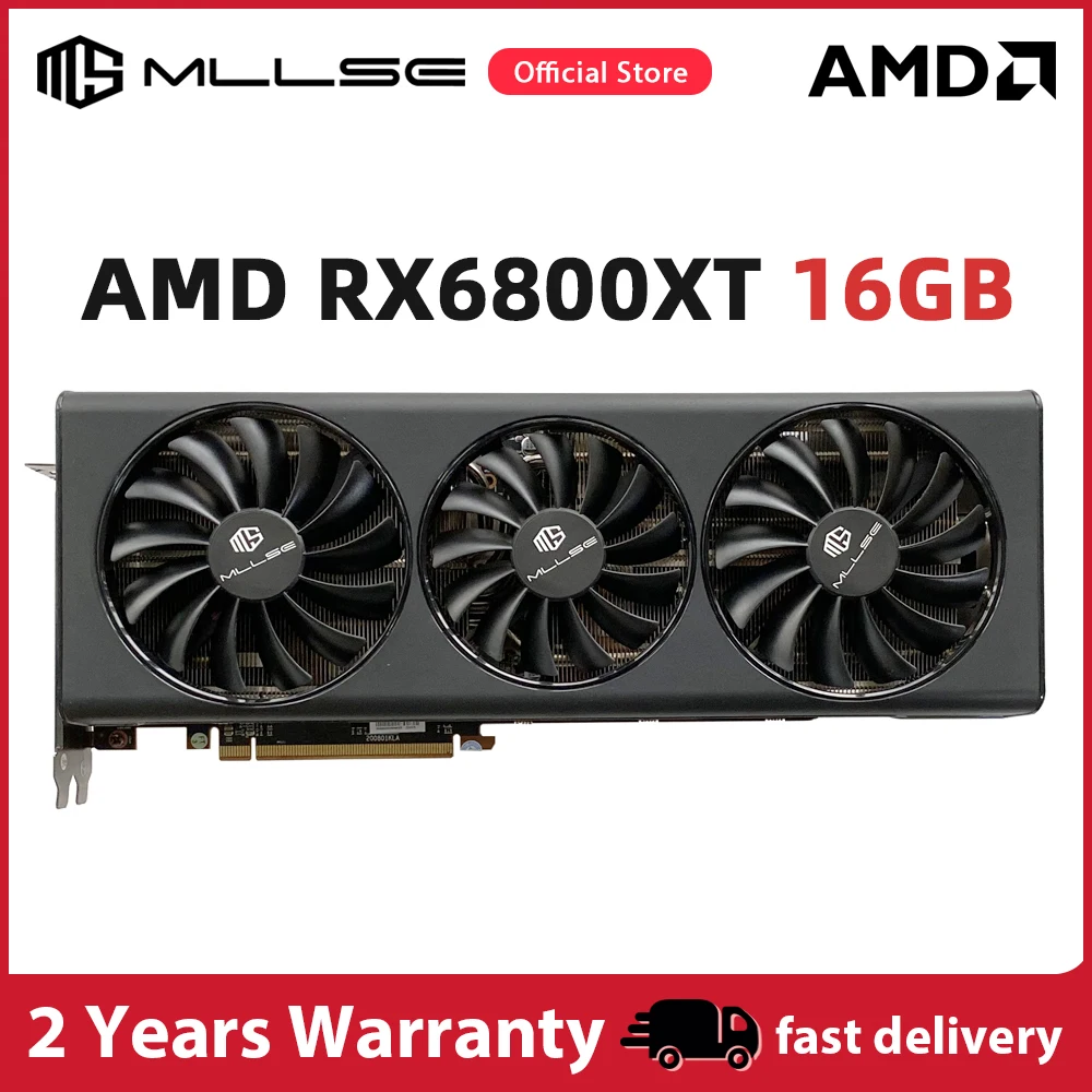 MLLSE tarjetas gráficas AMD RX 6800XT para juegos, Placa de vídeo de ...