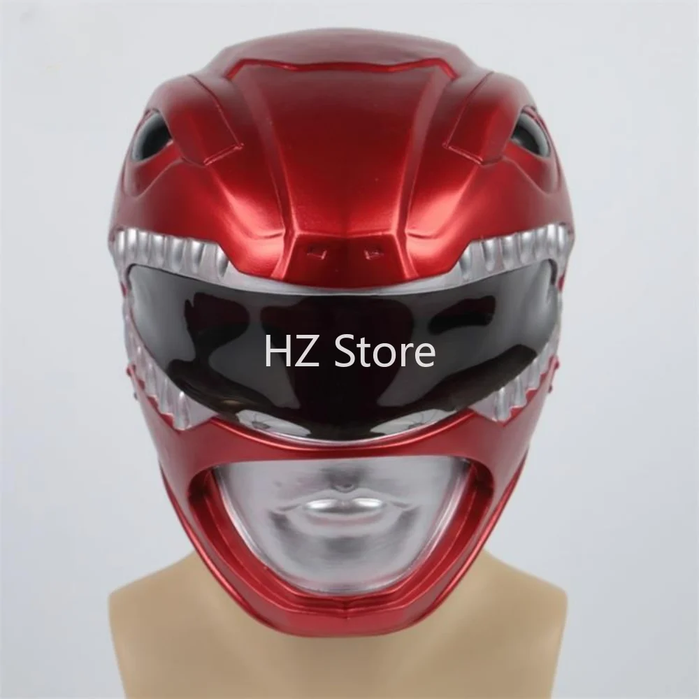 Mighty Morphin Power Rangers 1:1 Red Ranger Helmet Halloween Cosplay ...