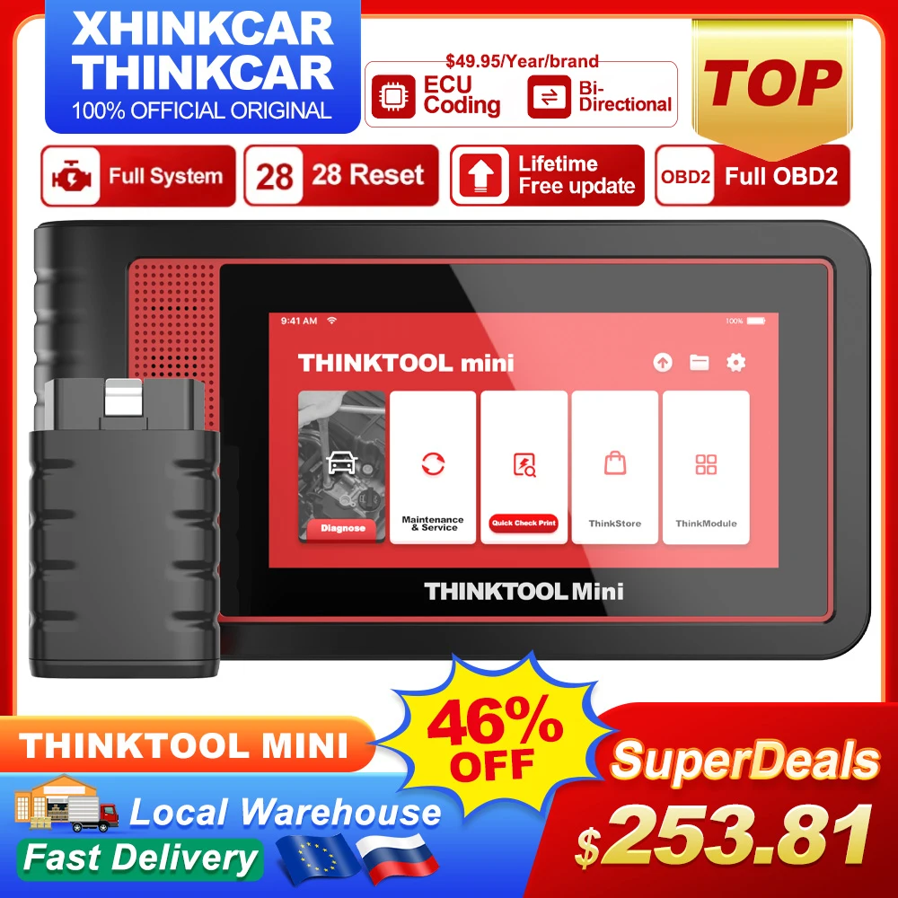 THINKCAR-Thinktool-Mini-Car-Diagnostic-Tools-Full-System-28-Resets-Free ...