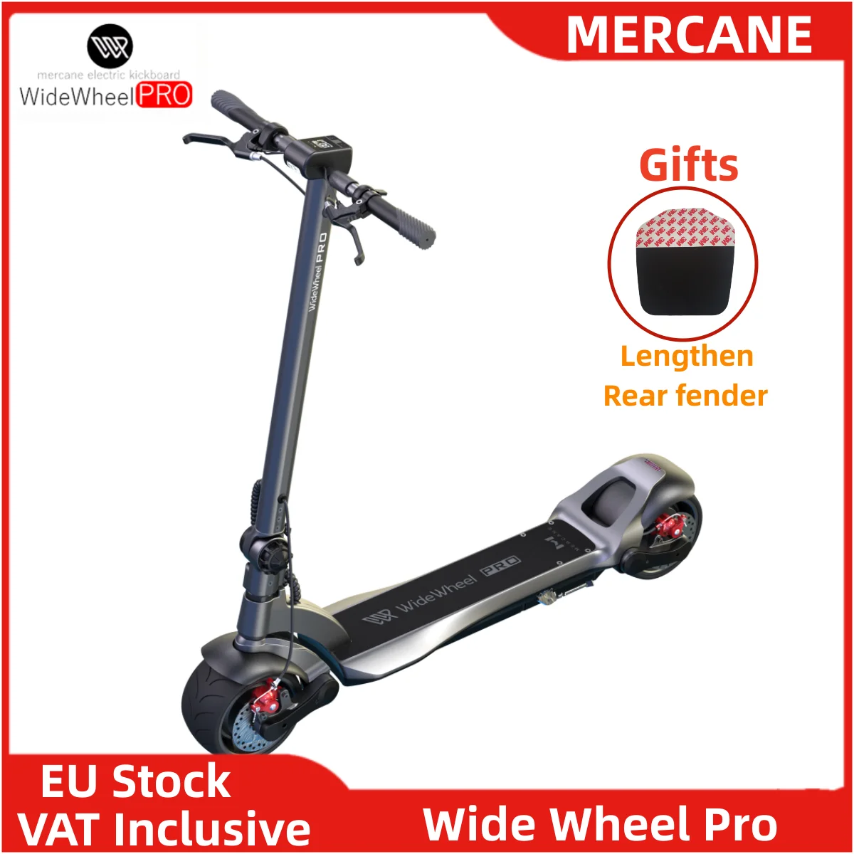 EU Stock Mercane WideWheel Pro Kickscooter Electric Scooter Wide Wheel ...