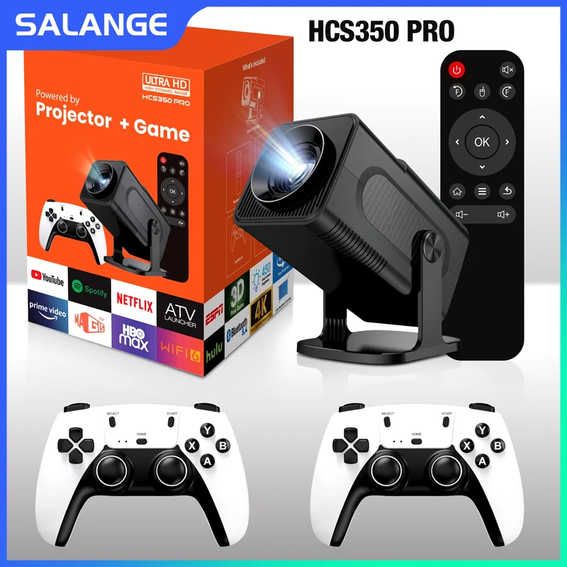 Salange-HCS350-Pro-Proyector-Android-Consola-de-juegos-Mini-proyector-para-tel-fono-Android ...