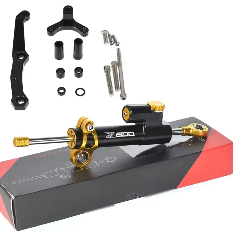 Motorcycle cnc Universal Stabilizer Damper Complete Steering Mounting ...