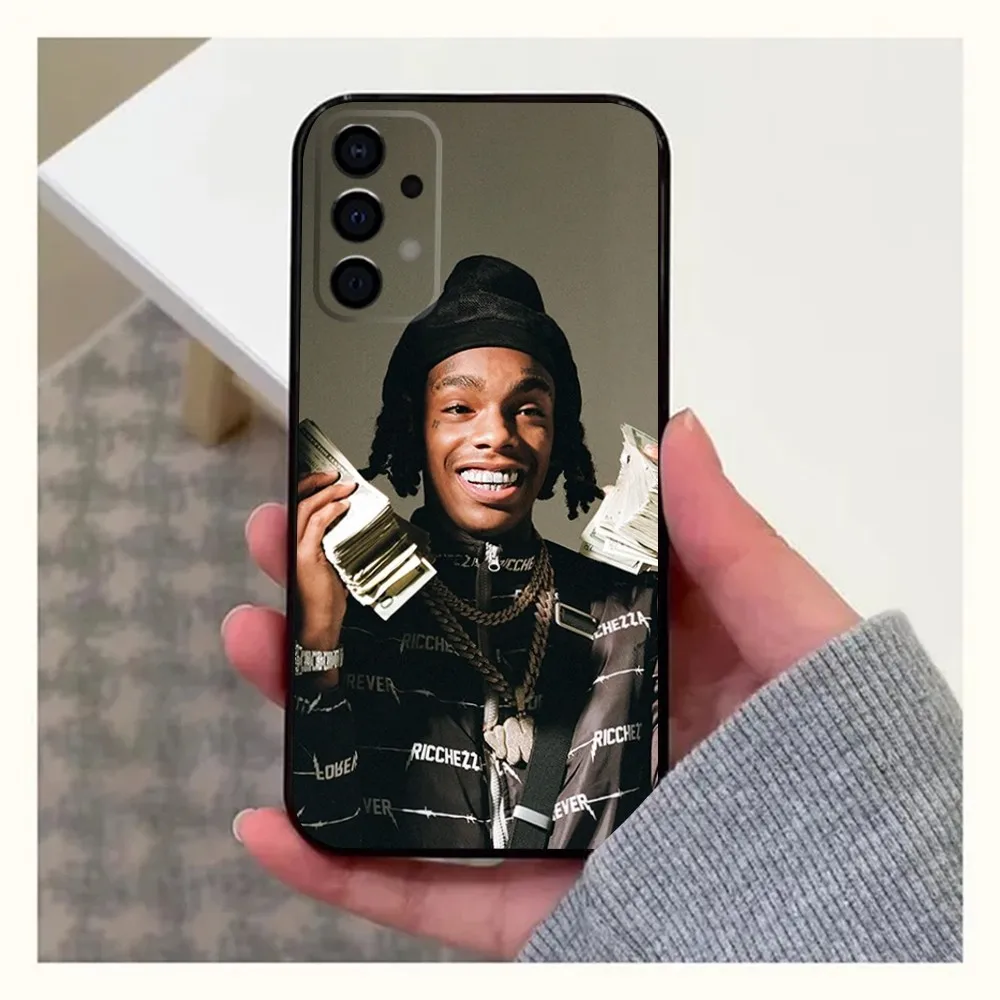 Stylish YNW Melly Rapper Soft Black Phone Case Cover for Samsung a12 (Z7)