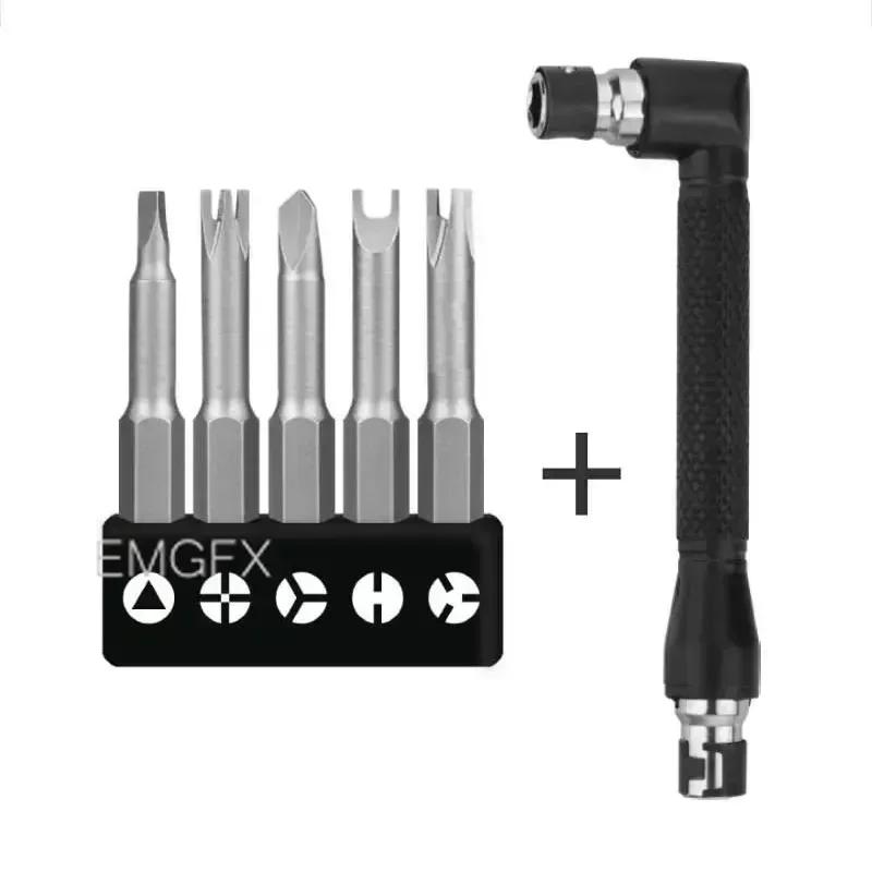5Pcs-Special-shaped-Screwdriver-Set-50mm-1-4-Spanner-Mini-U-shaped-Y ...