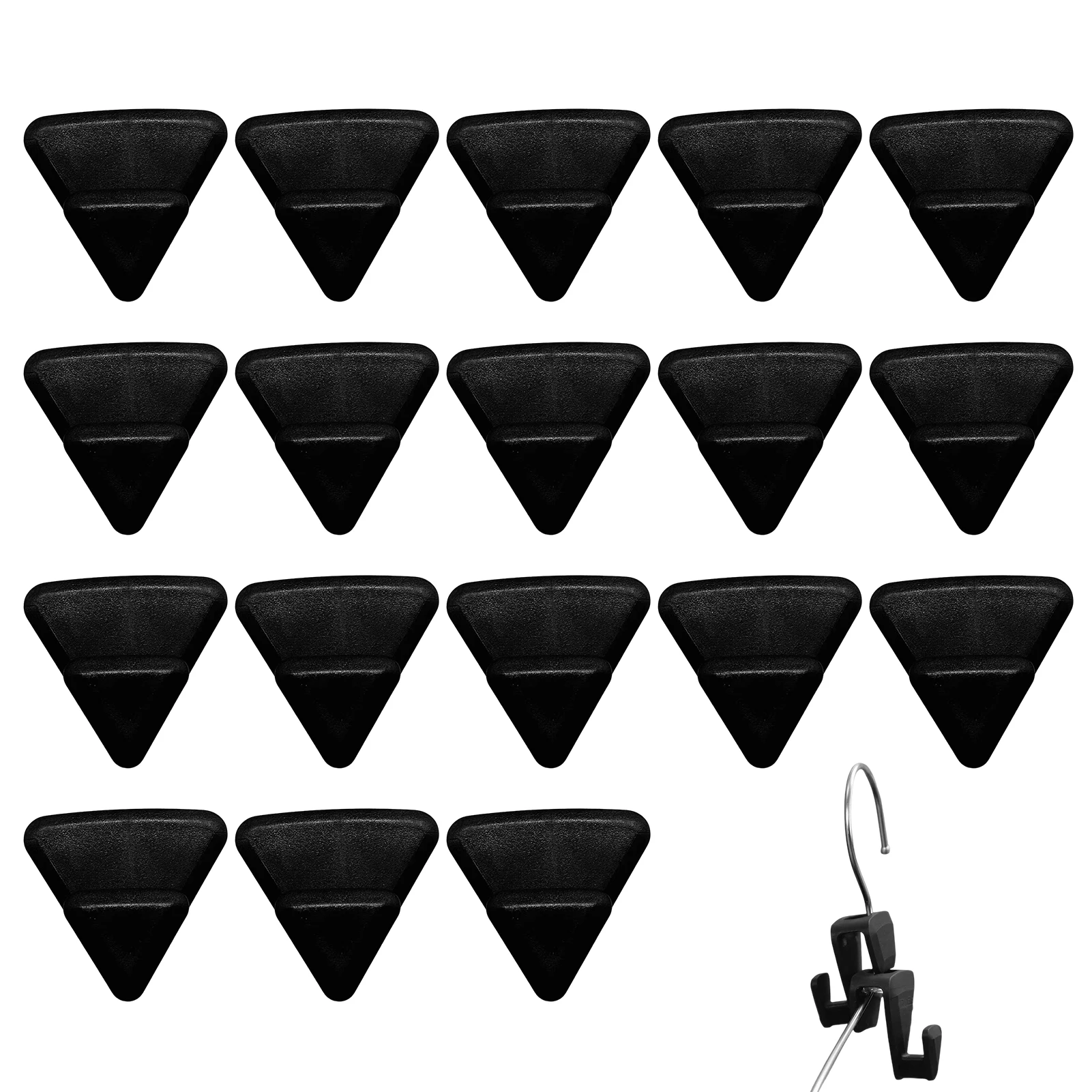 18pcs-New-Space-Triangles-Ultra-Premium-Hanger-Hooks-Triple-Closet ...