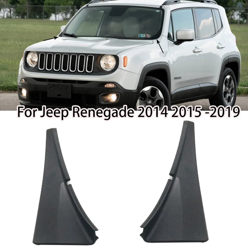 Auto Frontscheibe Wischer Gugel Trim Wasser Deflektor Platte Neck Panel ...