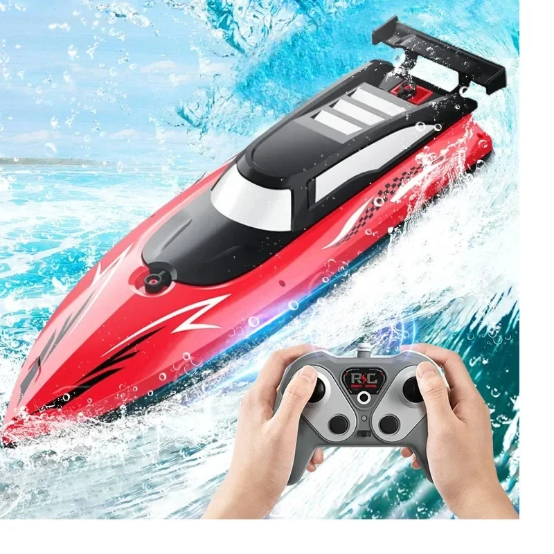 RC Battery Boat Ship 2.4Ghz High-Speed Remote Control Racing Ship Water ...