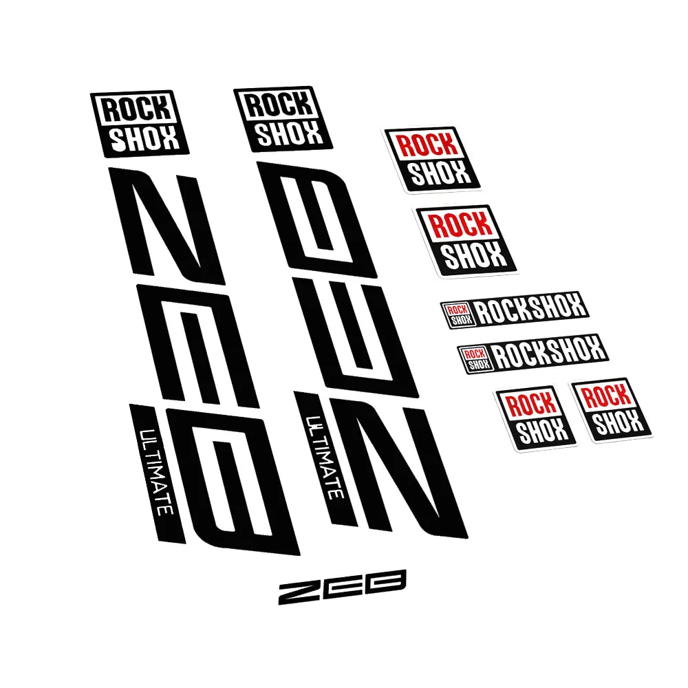 Rockshox Sticker Rock Shox Zeb Ultimate / Select / Select + 2021 - Fork ...