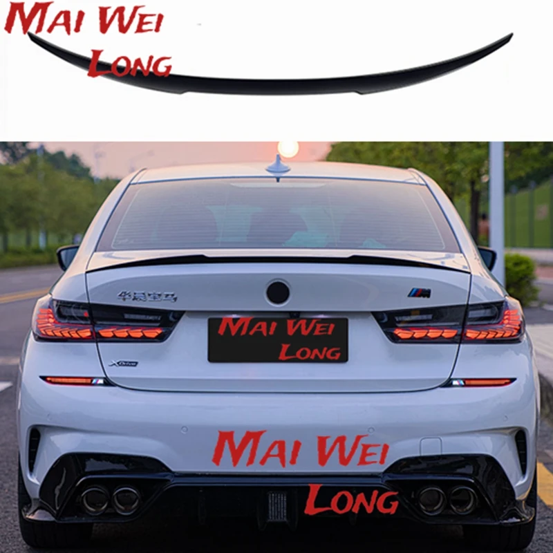 Para bmw g20 spoiler abs material plástico 2019 2020 320i 320d novo 3 ...