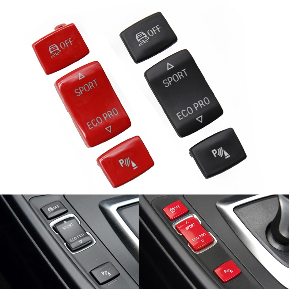 Car ESP Antislip Switch Sport Buttons Radar Sensor Key For BMW 1 2 3 4 ...