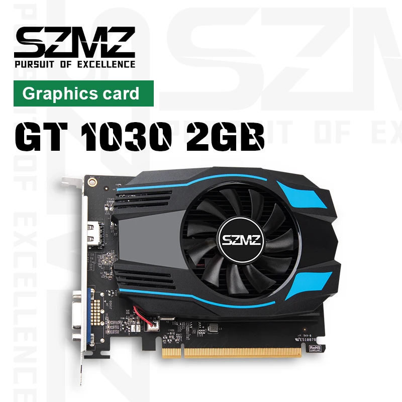 JINGSHA GT 1030 2GB 64bit GDDR5 Computer Graphics Card,