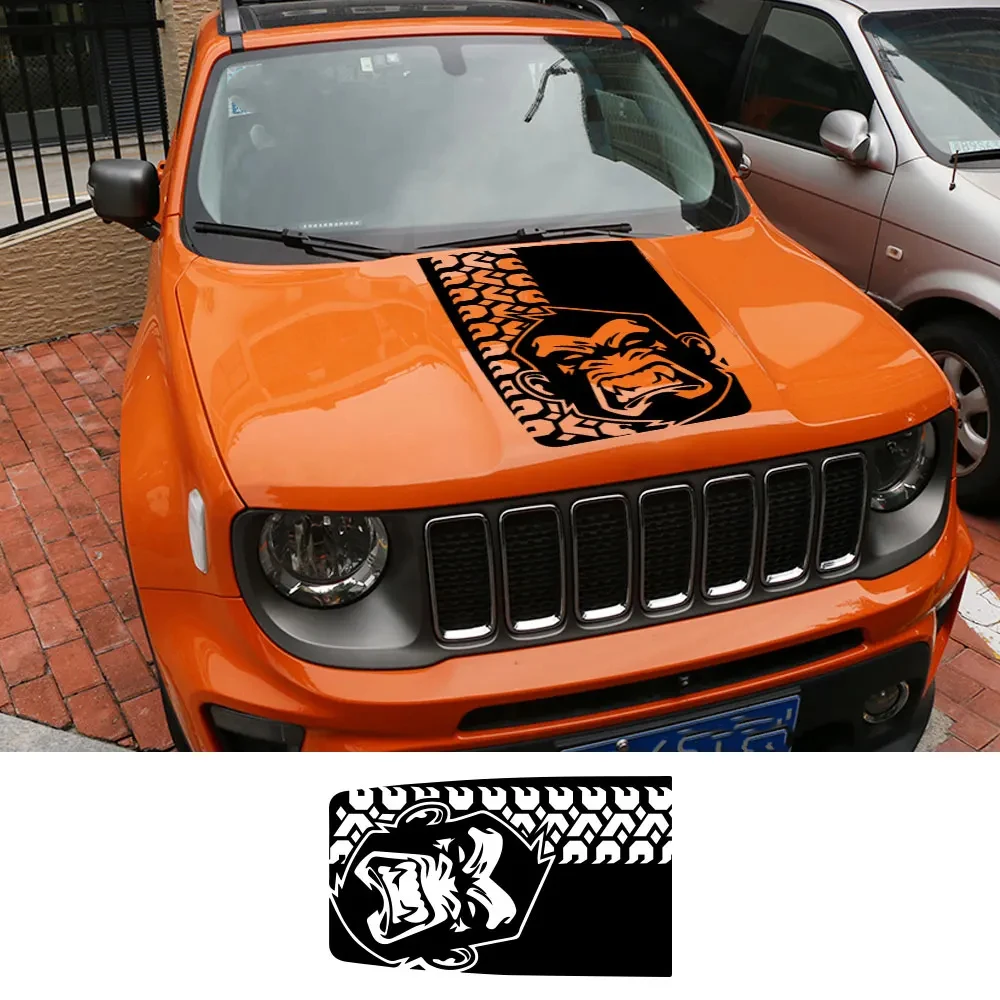 Car-Hood-Bonnet-Sticker-For-Jeep-Renegade-Wrangler-JT-JK-Rubicon ...