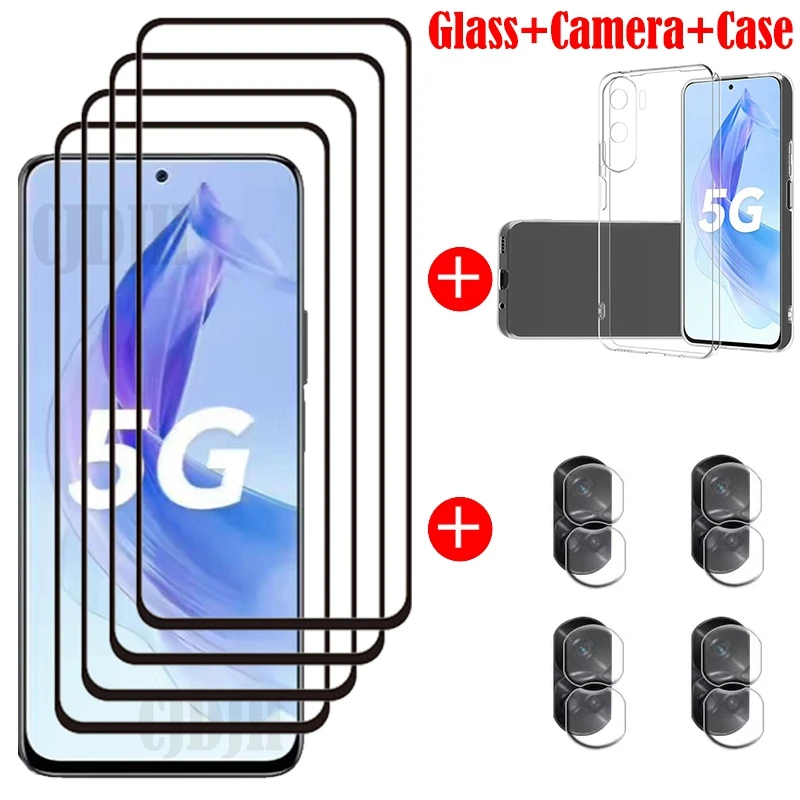 For-Honor-90-Lite-Glass-Honor-90-Lite-Tempered-Glass-Full-Glue-Cover ...