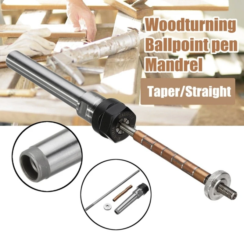 Pen-Turning-Mandrel-Wood-Turning-Lathe-Part-Pen-Mandrel-Straight ...