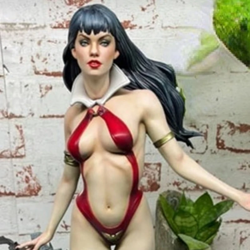 1-24-Scale-100mm-Total-Height-Sexy-Female-Vampire-Scene-Resin-Figure-Assemble-Model-Kit ...