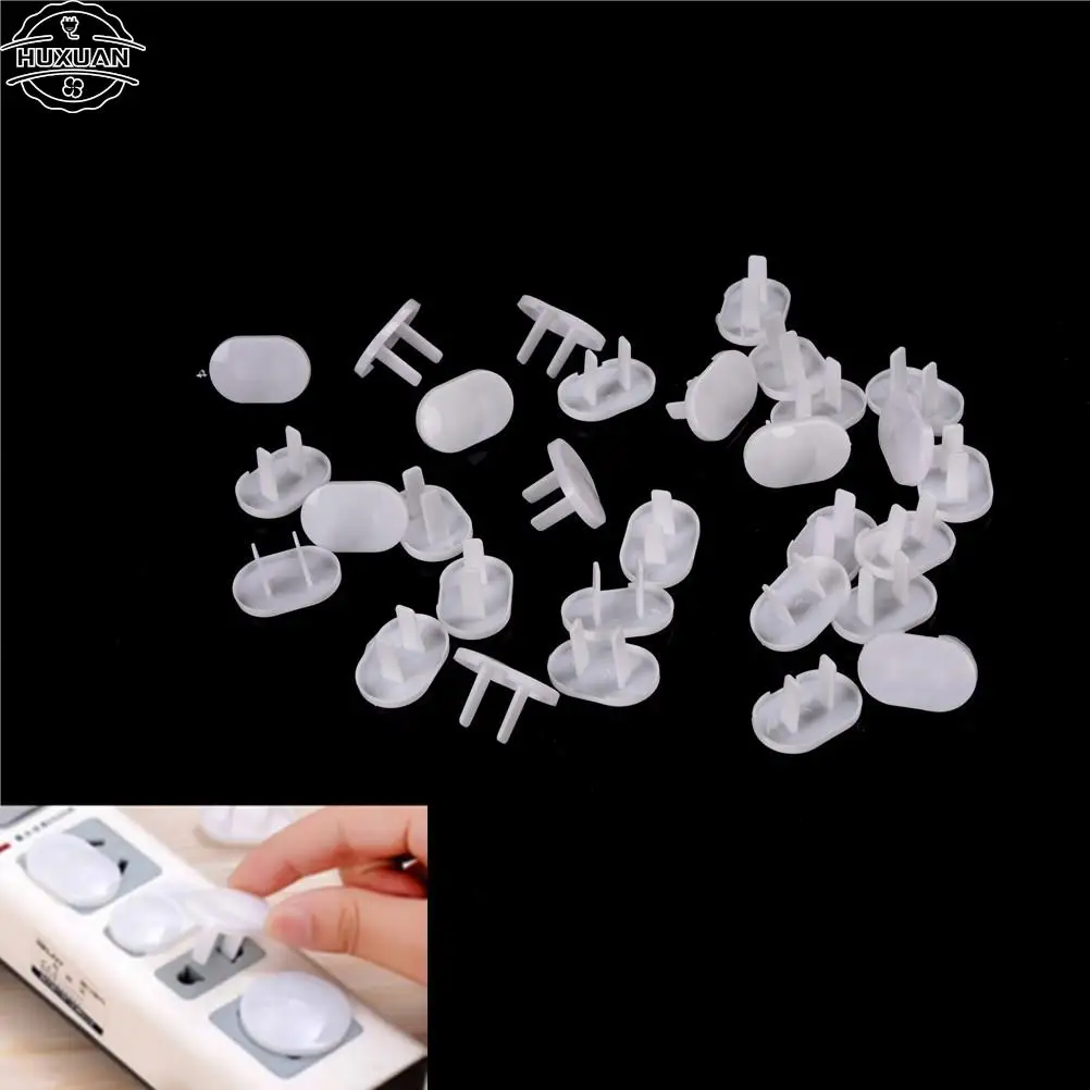 30Pcs-Anti-Electric-Shock-Plugs-Protector-Cover-Cap-Power-Socket ...