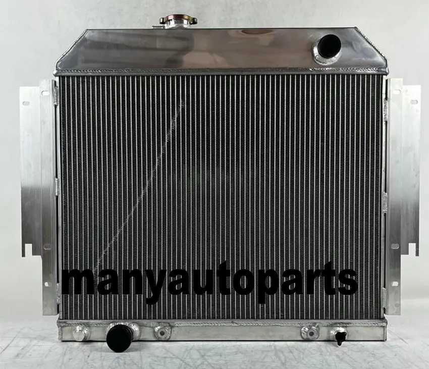 3 ROW ALUMINUM RADIATOR FOR 1979-1991 FORD VAN E-150 E-250 E-350 5.0L 5 ...