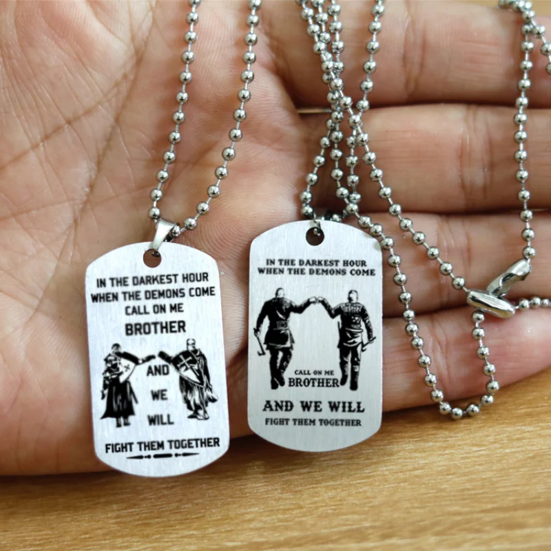 Anime Brother Necklace In The Darkest Hour When The Demons Come Fight ...