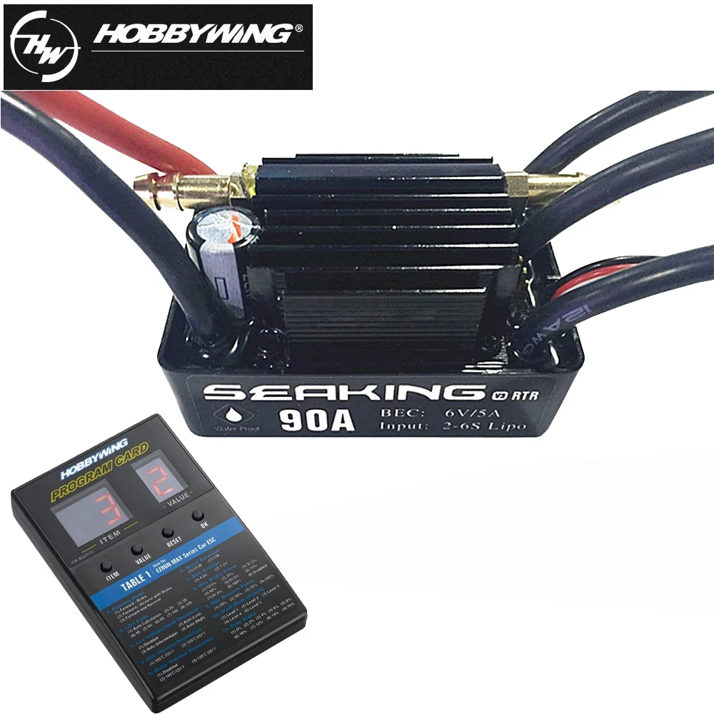 Hobbywing-SEAKING-90A-V3-2-6S-Lipo-6V-5A-Switchable-BEC-RTR-ESC-RC ...