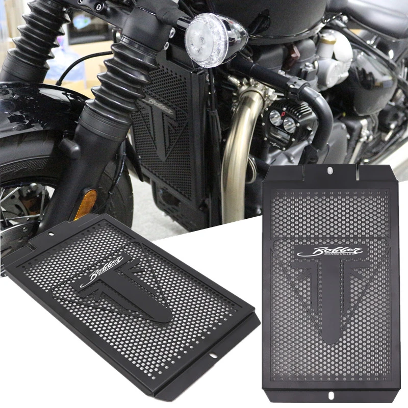 Engine Radiator Grille Guard Cover Protector For Bonneville T100 T120 ...