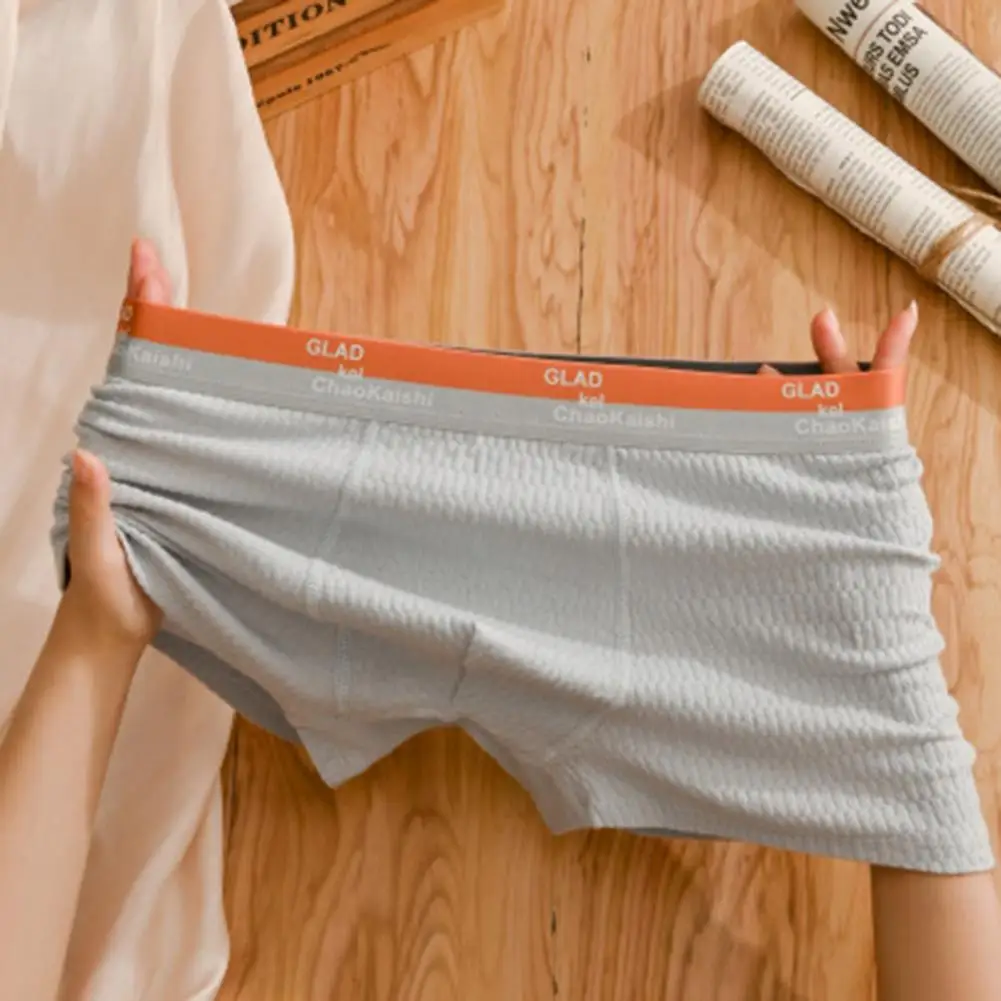 Patchwork-Color-Boxer-Briefs-Casual-Men-Boxer-Underwear-Men-s-Mid-rise ...