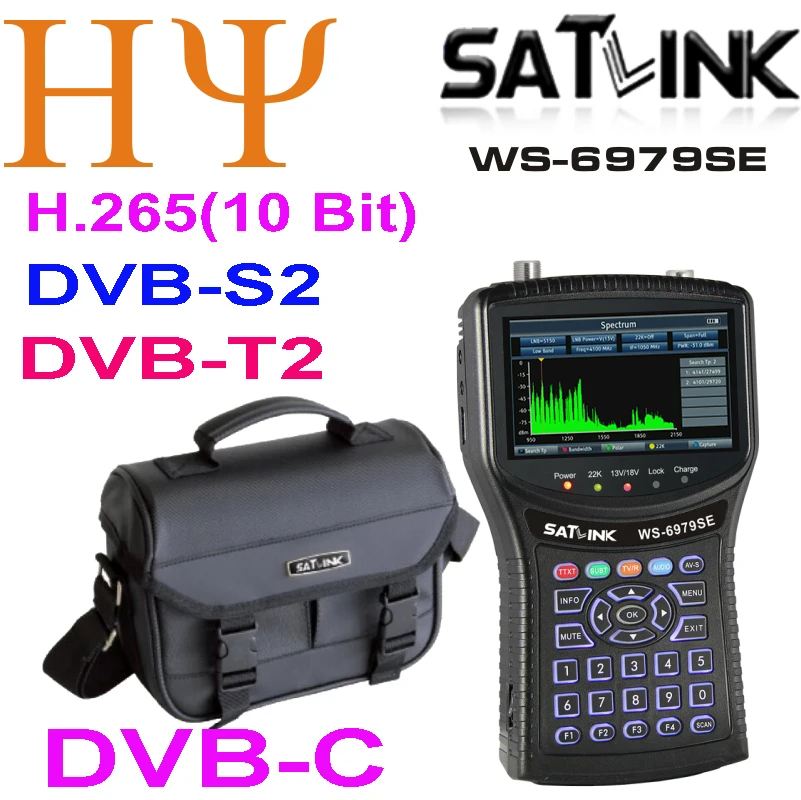 Satlink-localizador-do-medidor-de-sat-lite-do-espectro-WS-6979SE-DVB-S2 ...