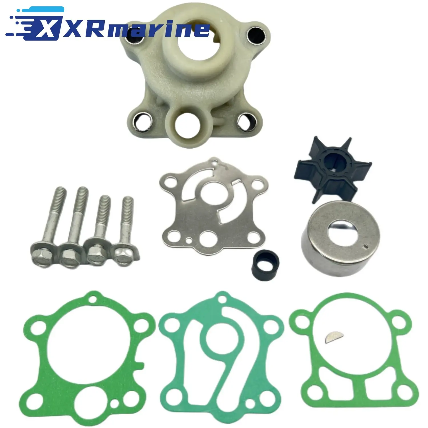 6H4 W0078 Water Pump Impeller Service Kit for Yamaha 2 Stroke 40hp 50hp ...
