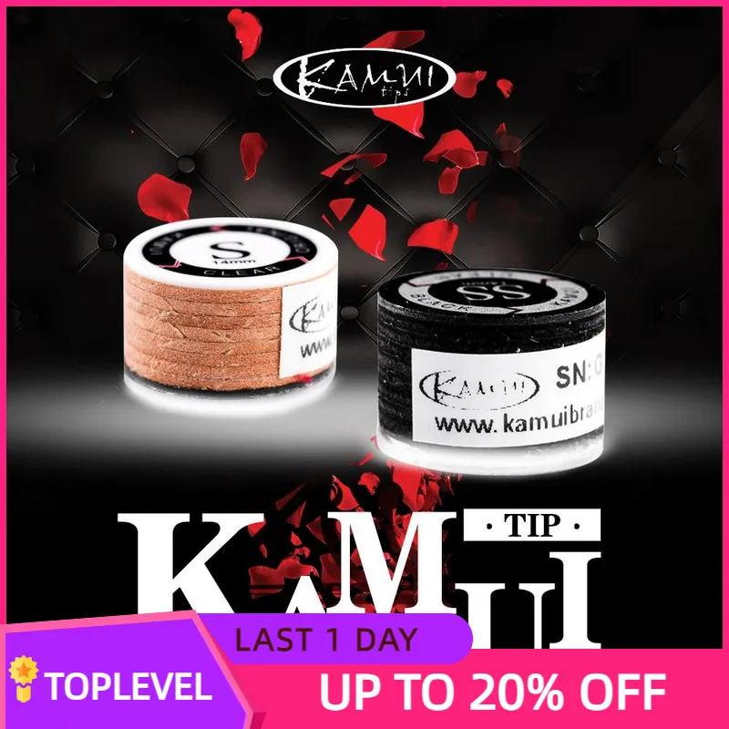 Japanese-Original-KAMUI-Clear-Cue-Tips-Pool-KAMUI-Tip-14mm-SS-S-M-H ...