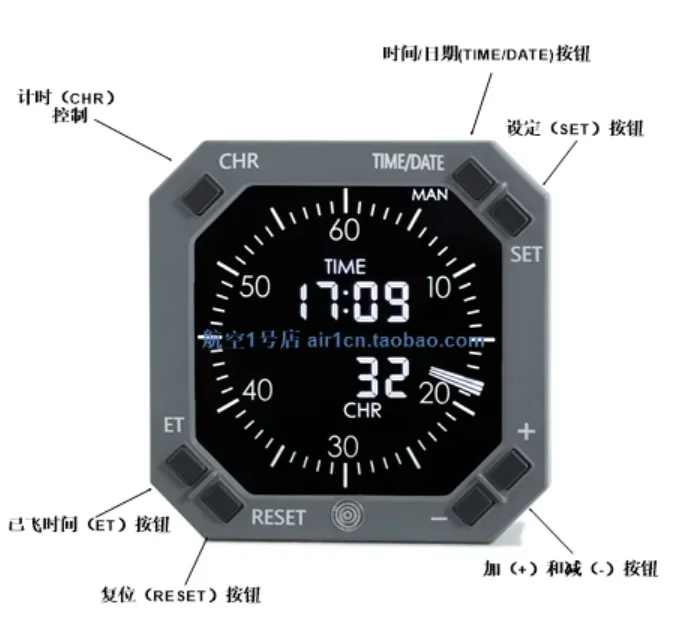 2022new-737-CLOCK-Boeing-BOEING-simulator-aviation-instrument-clock ...
