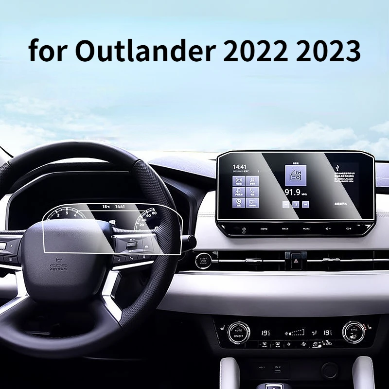 for Mitsubishi Outlander 2022 2023 Dashboard Navigation Membrane Car ...