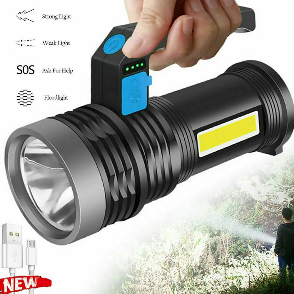 Handheld-strong-light-flashlight-outdoor-ultra-long-distance-spotlight ...